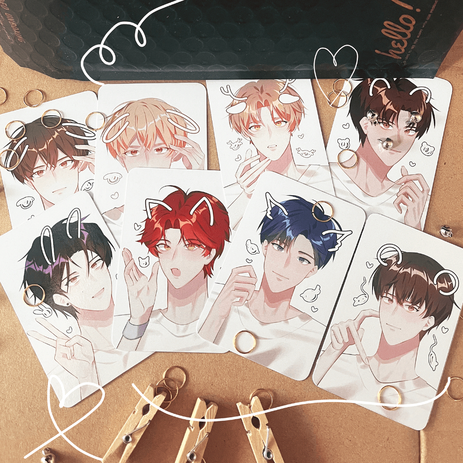 Dmj/ Debut or Die TeSTAR Photocards (Moondae, Ahyeon, Raebin, Chungwoo ...