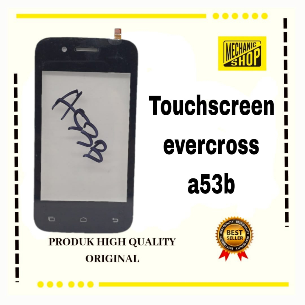 Evercoss A53B + IC TOUCH SCREEN (BLACK) | Shopee Malaysia