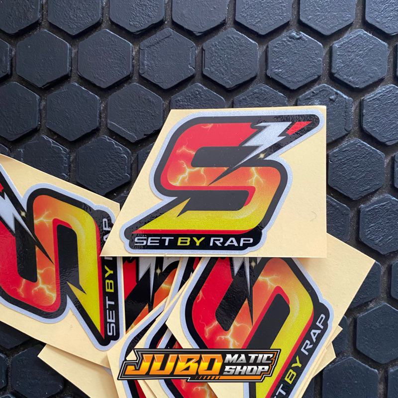 Sticker set by rap reflective glossy | Shopee Malaysia