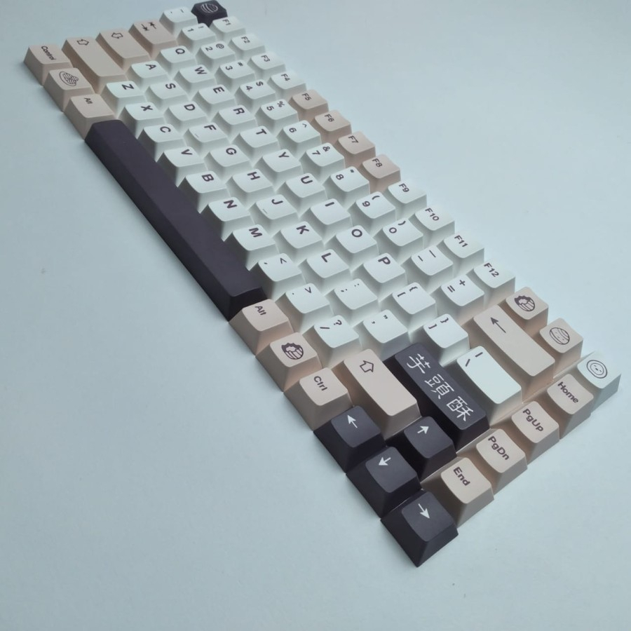 Keycap Keycaps PBT Dye Sub Taro Crisp Colorways Cherry Profile | Shopee ...