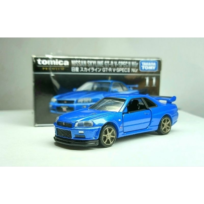 Tomica Premium Nissan Skyline GTR V SPEC II NUR SCALA 62 ORIGINAL JAPAN TAKARA TOMY | Shopee ...