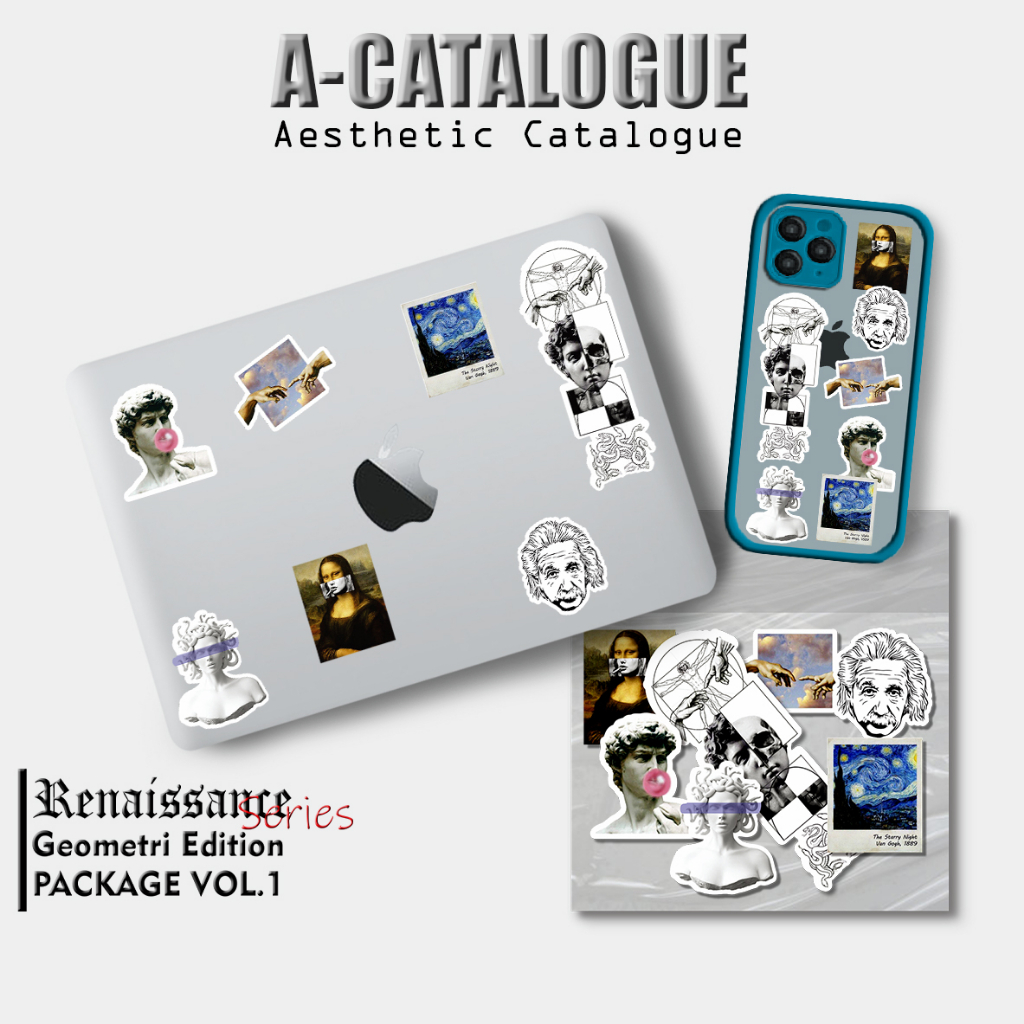 Sticker Aesthetic Catalog Waterprooft Compilation Hypebeast Renaissance ...