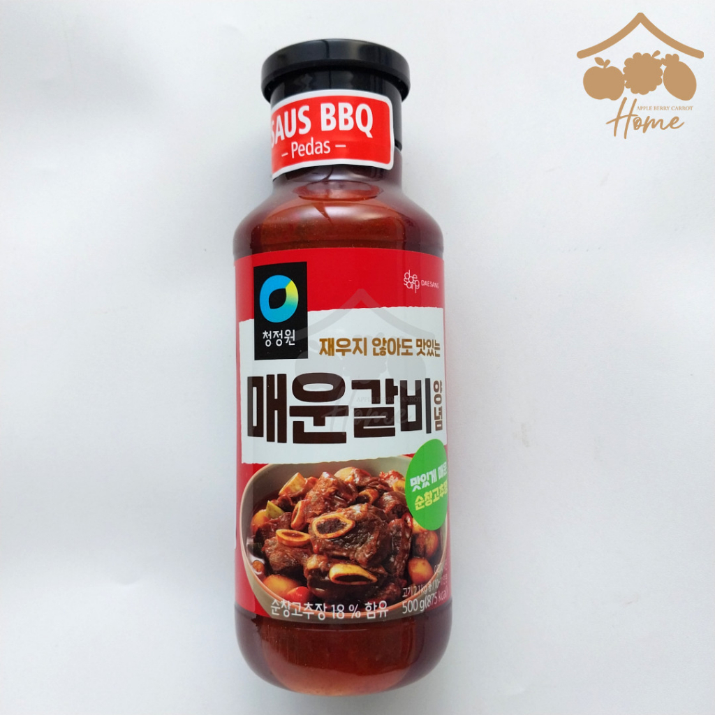 Beef Spicy Galbi bbq marinade 500gr Chung Jung One daesang Sauce 500gr ...