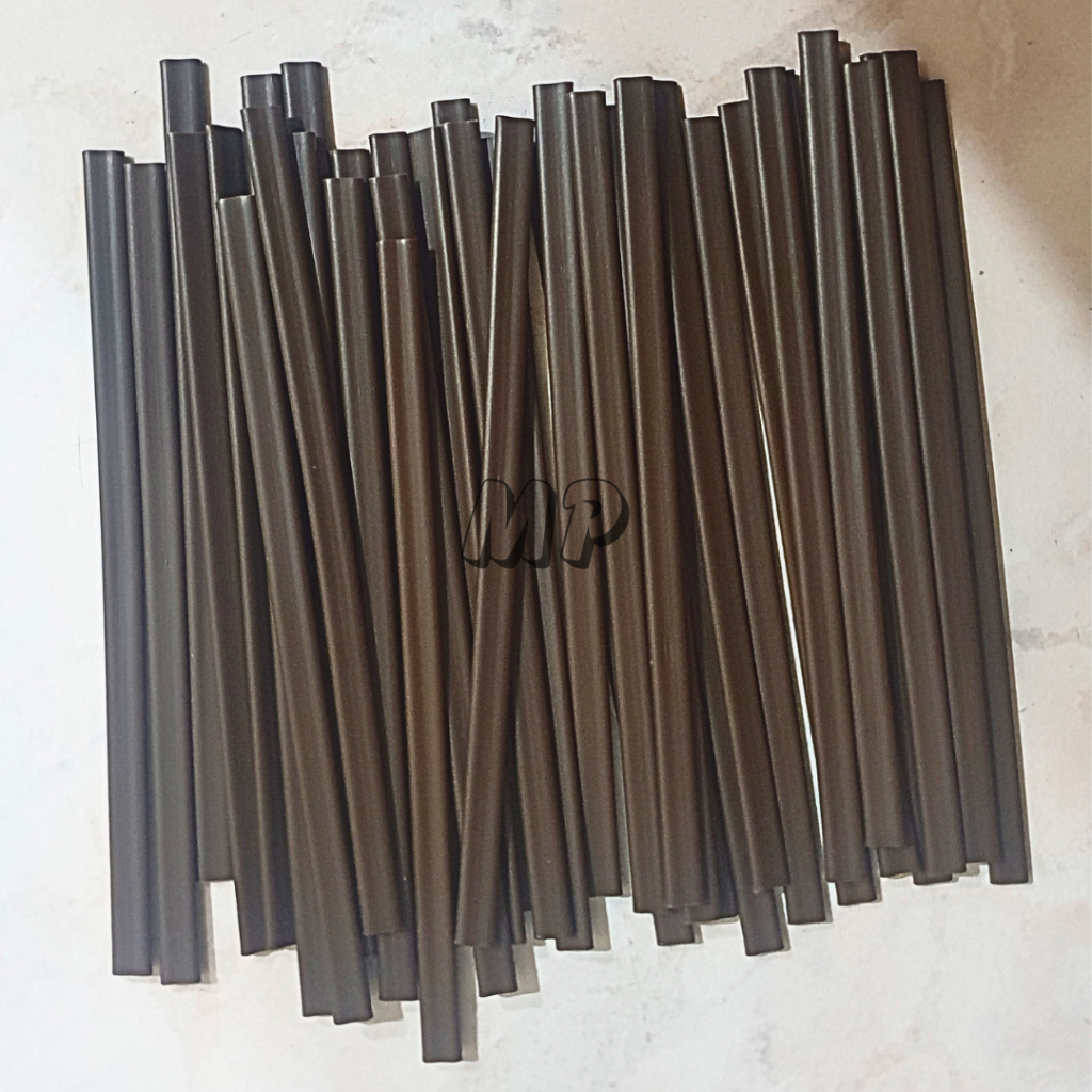 HITAM Coffee Pipette/Straw/Black Sterile Straight Pipette/Flat Coffee ...