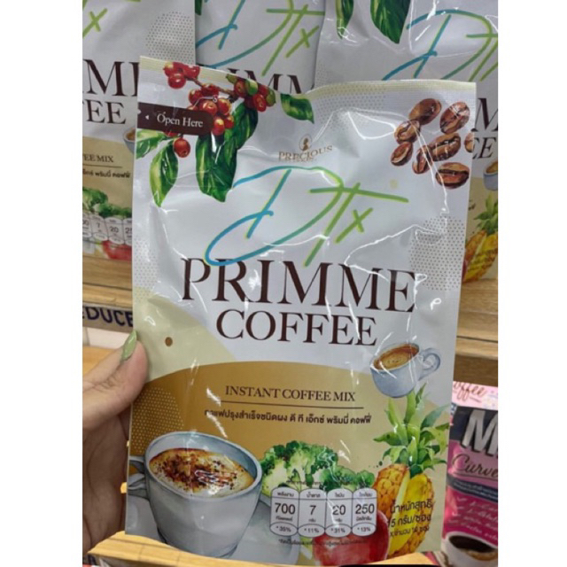 Precious skin DTX prime coffee slimming contains 10 original bangkok ...