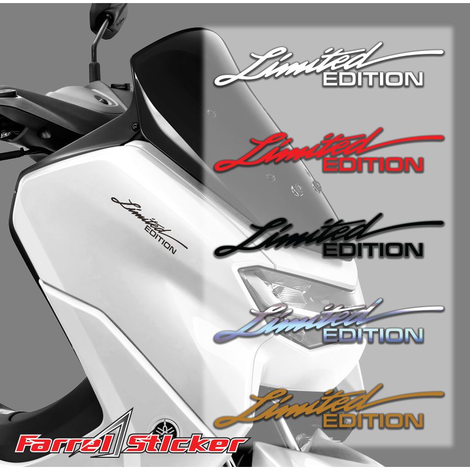 Sticker Limited Edition Car Motorcycle Sticker 15cm | Shopee Malaysia