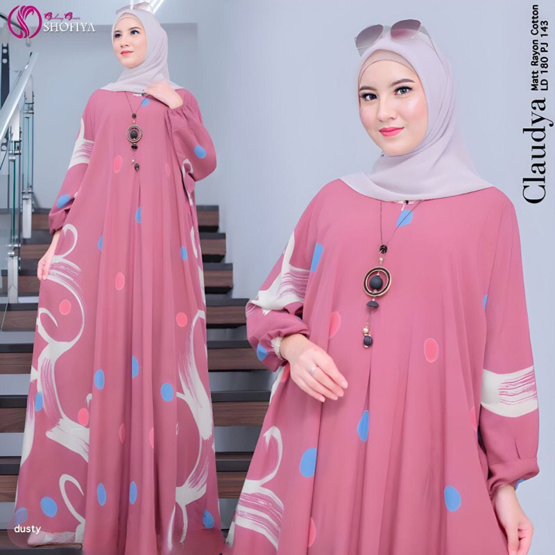 Newest CLAUDYA KAFTAN || Lato lato viral caftan | Shopee Malaysia