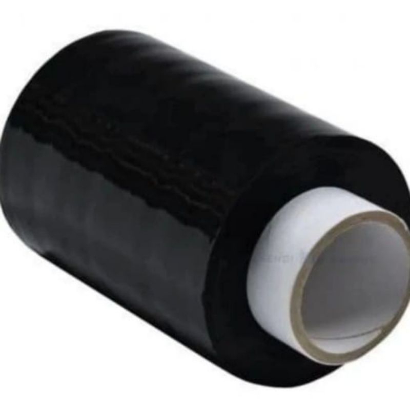 HITAM Stretch Film 10 cm x 200 m Black Plastic Wrapping | Shopee Malaysia