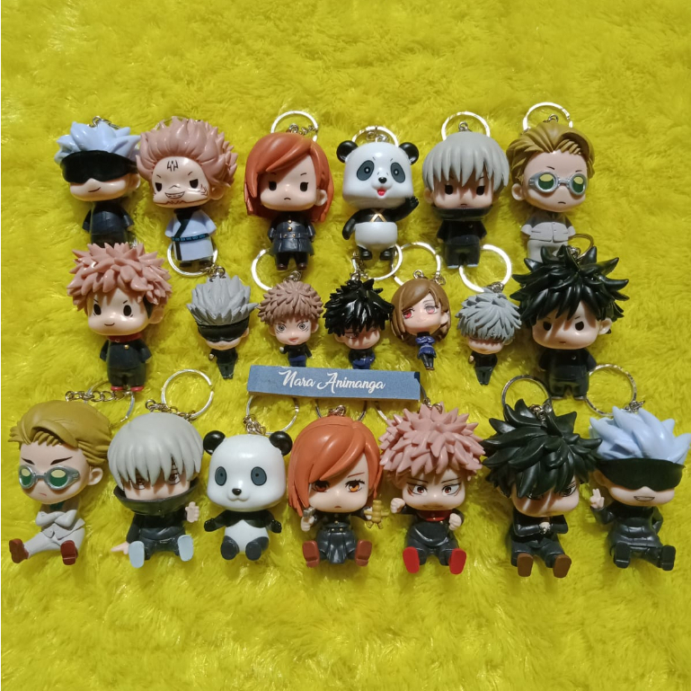 GANTUNGAN Nara Animanga Action Mini Figure Keychain Anime Jujutsu ...