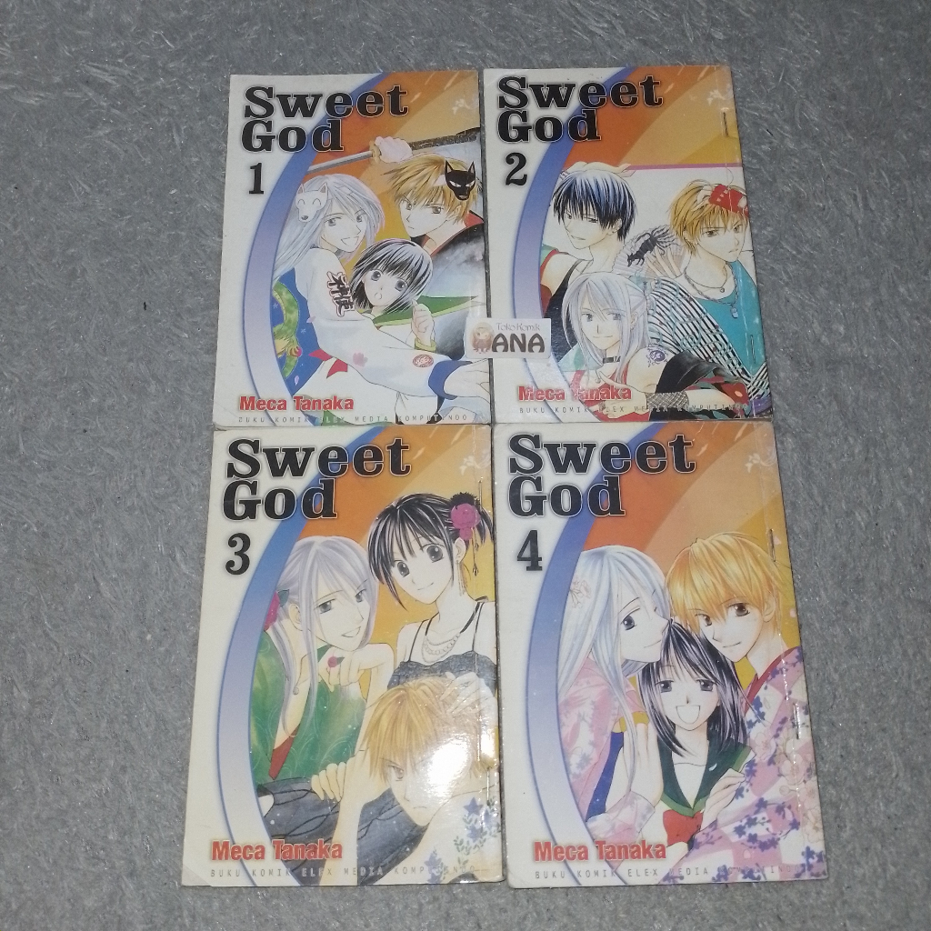 Comic SET Sweet God 1-4 End (Meca Tanaka) | Shopee Malaysia