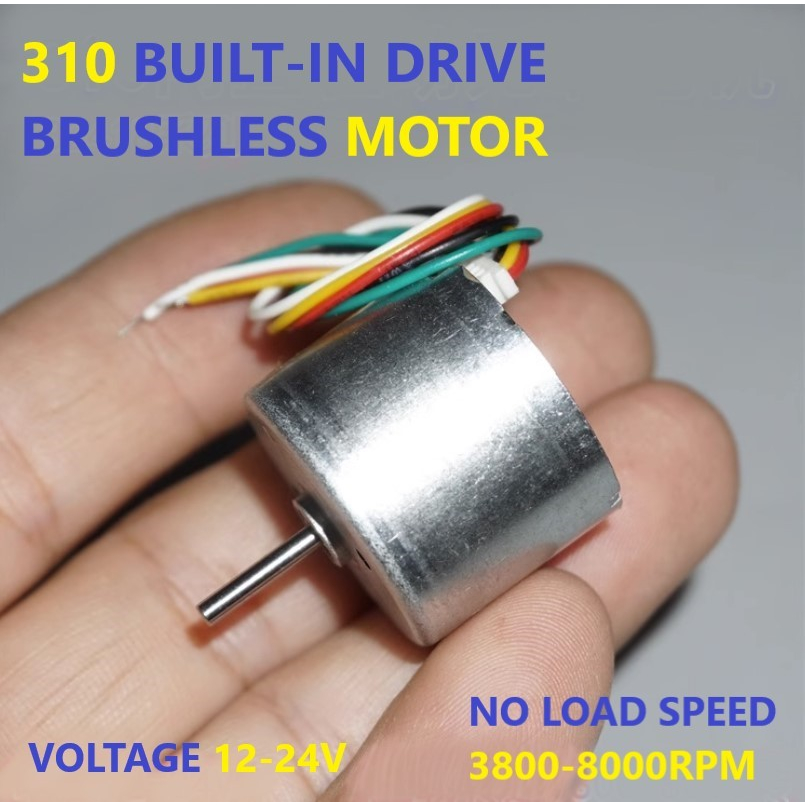 Dynamo Motor Built-In Driver Brushless Motor B2418 12-24V (310KX ...