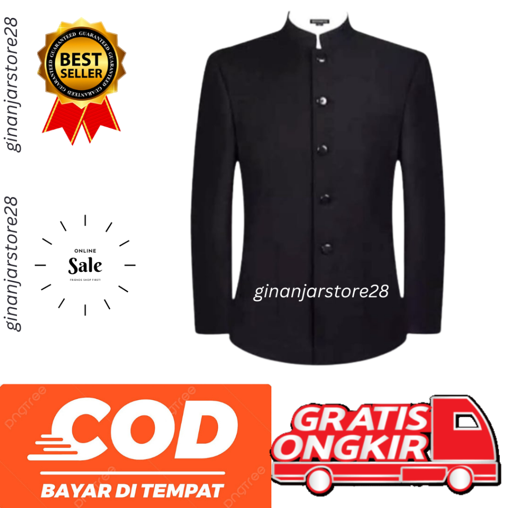 The Coolest And FORMAL JUMBO MANDARIN Suit For Men - The Coolest And ...