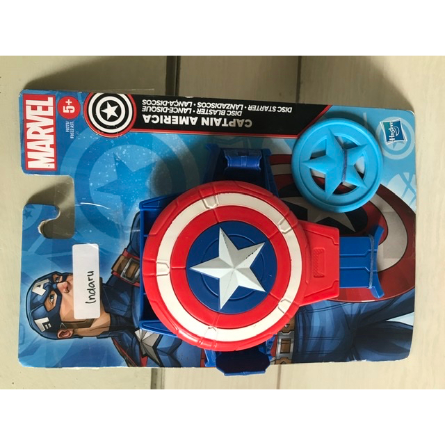 Hasbro MARVEL CAPTAIN AMERICA DISC BLASTER F0773/F0522 new ori | Shopee ...