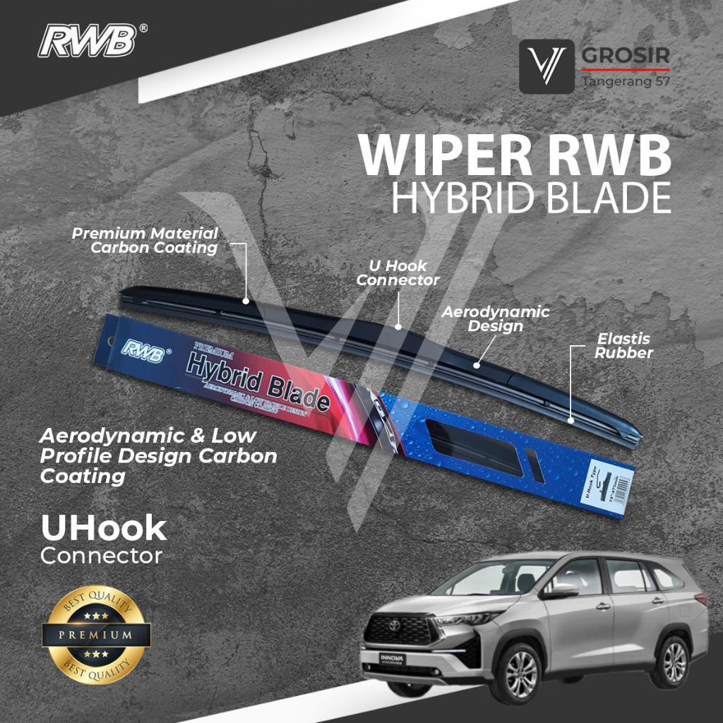 Innova ZENIX 2022 HYBRID RWB WIPER PAIR OF 2 PCS | Shopee Malaysia