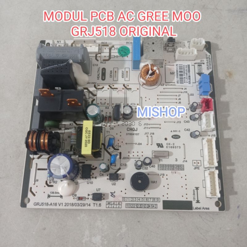Gree GWC AC PCB Module 05-09MOO3/1 GRJ518 ORIGINAL | Shopee Malaysia