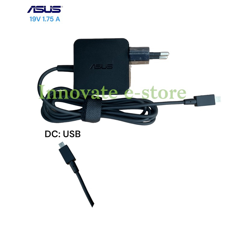 Asus 19V 1.75A USB plug adapter | Shopee Malaysia