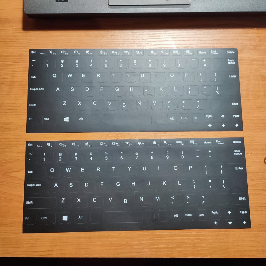 Lenovo Thinkpad 12" Keyboard Sticker Fullset Type X230 T440 T450 Etc ...
