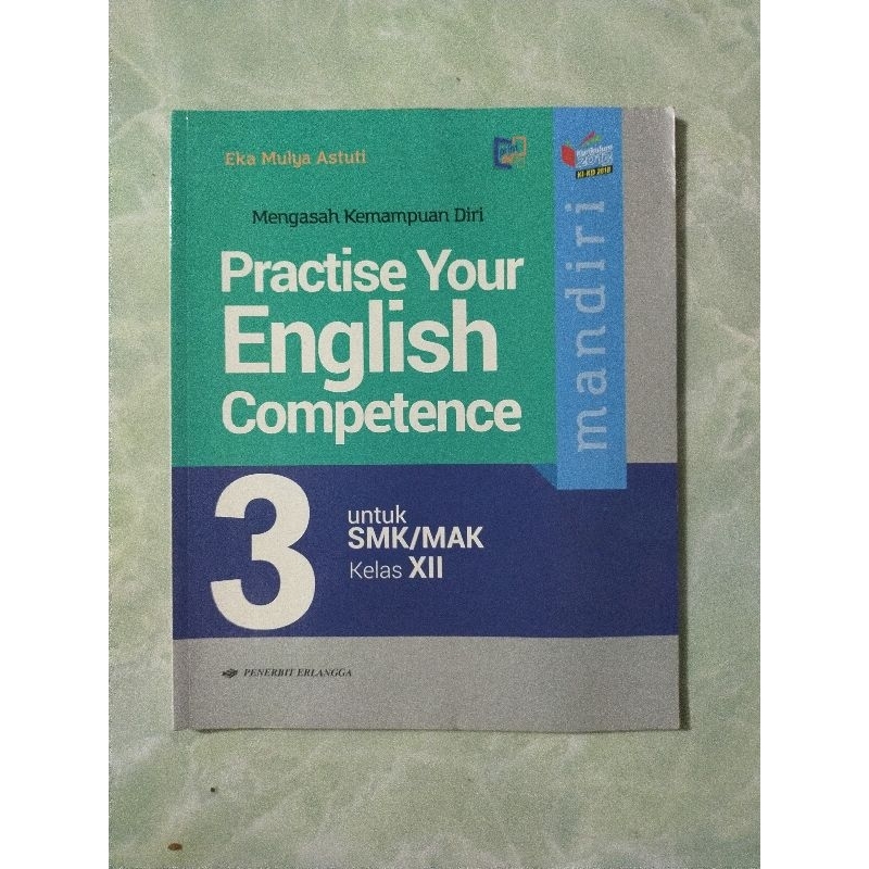 Original Used Book Mandiri Practise Your English Competence For SMK ...
