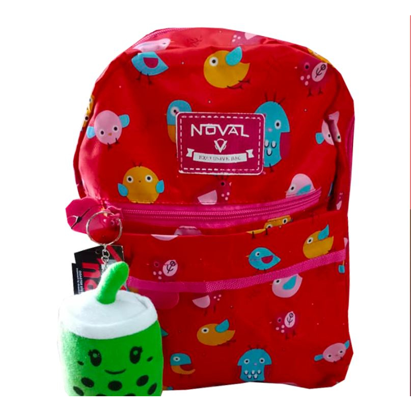 GANTUNGAN Kindergarten/sd Girls School Backpacks FREE BOBA Keychain ...