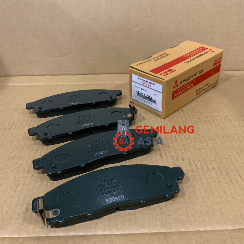 Brake DISC PAD - MITSUBISHI TRITON / PAJERO FRONT BRAKE PADS - TOKICO ...