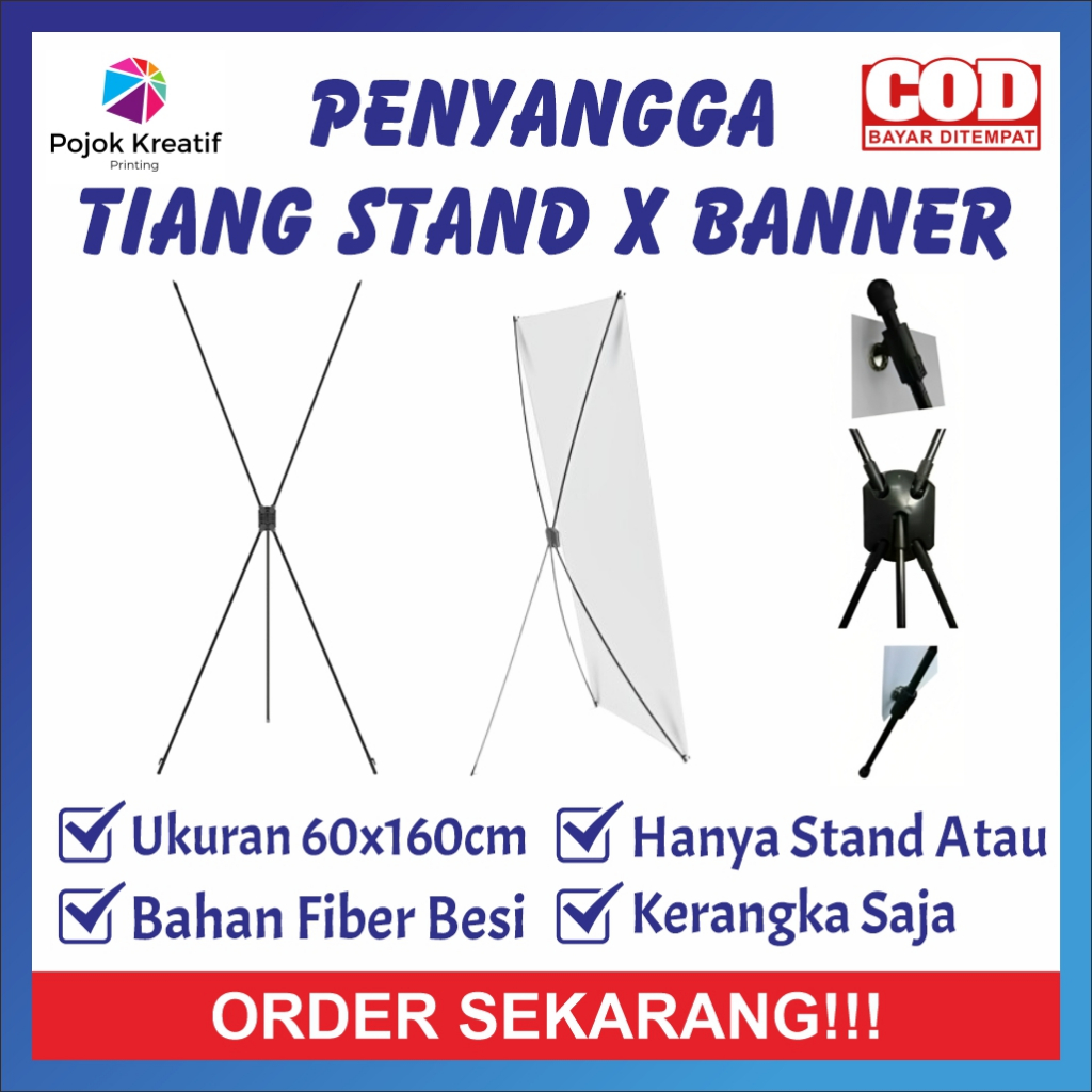 Tripod Frame Support Stand X Banner Benner Standing Banner Iron ...