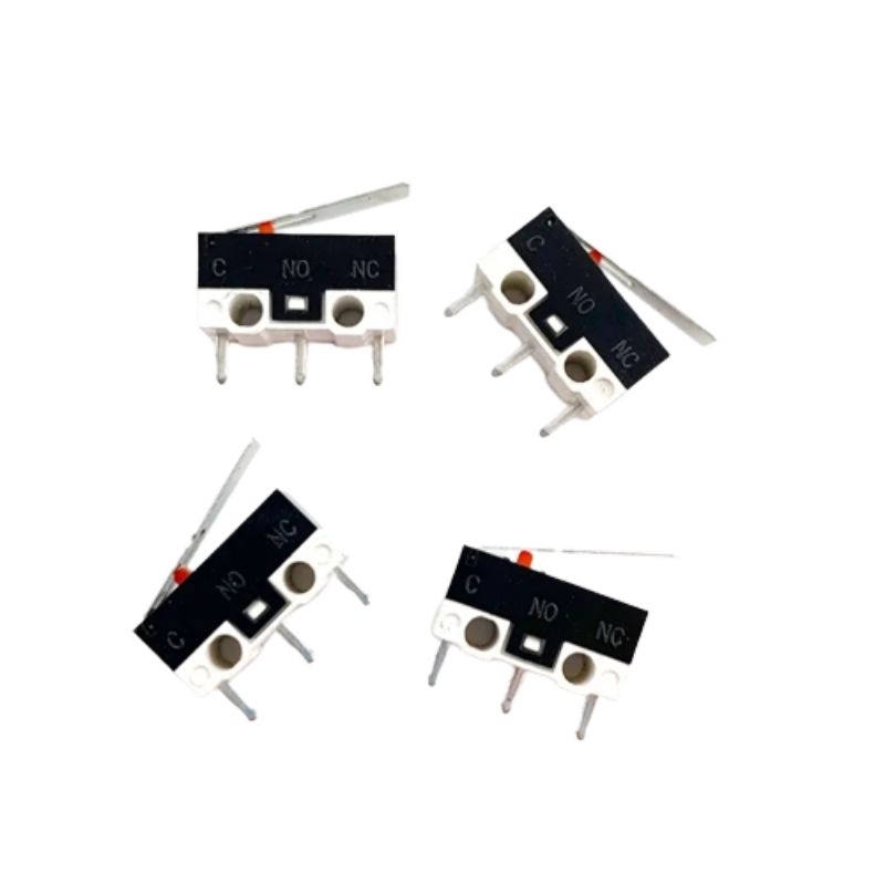 Kw10 Limit Switch 3 Pin Micro Switch 1A125VAC Push Button 12*6*13mm ...