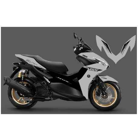 Striping STICKER ALL NEW AEROX CONNECTED NVX 155 TRANSPARENT MALAYSIA ...