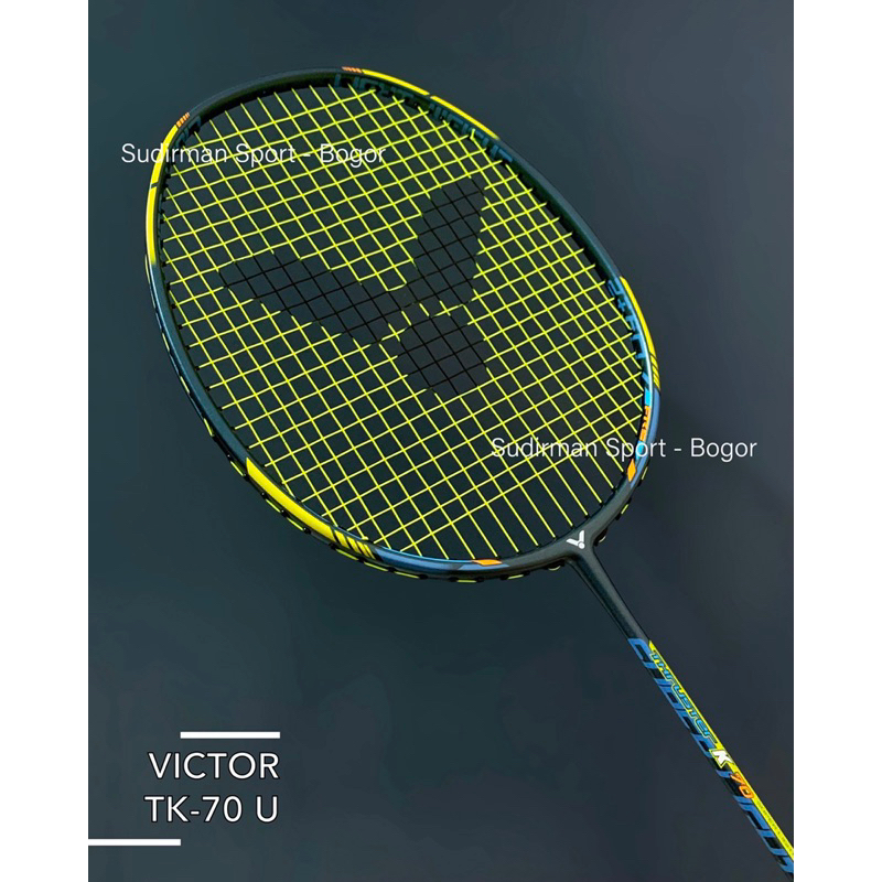 New! Complete Package! Victor Thruster K 70u/TK-70 U Badminton Racket ...
