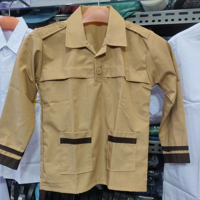 Elementary School Long Standby Scout Clothes | Shopee Malaysia