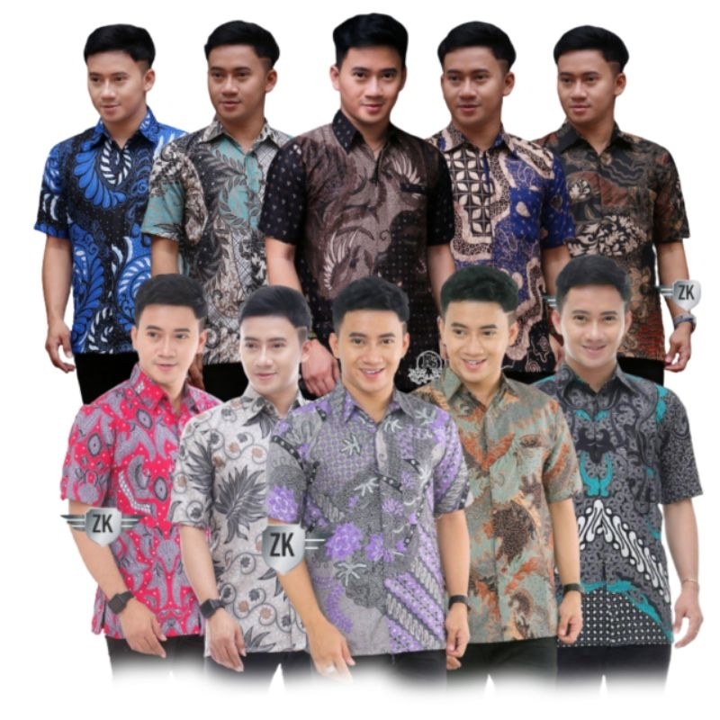 Distro Of Men's BATIK Embroidery SOGAN HRB026 BATIKAF SOGAN BATIK SOGAN ...
