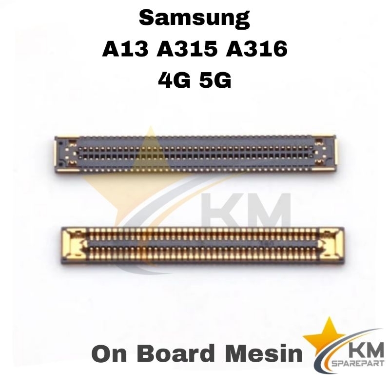 MESIN Samsung A13 A135 A136 4G 5G Mainboard Connector Fpc Connector Socket on Machine Board ...