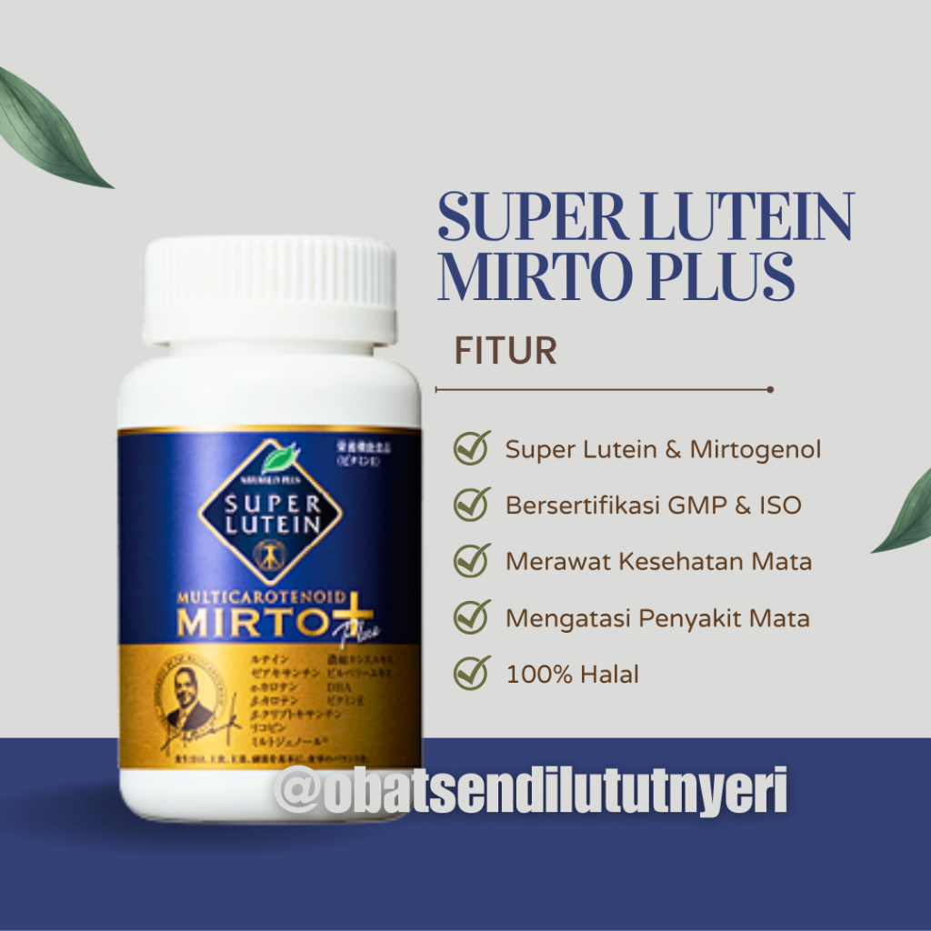 Super LUTEIN MITRO Plus MITRO PLUS_Agen MIRTO Plus / Mirtoplus ...