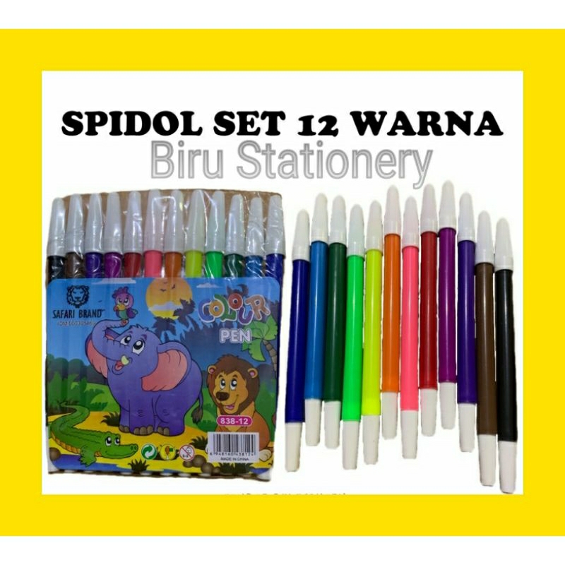 Color Markers For 12 Kinds Of sepidol Coloring/Color Painting/Color ...