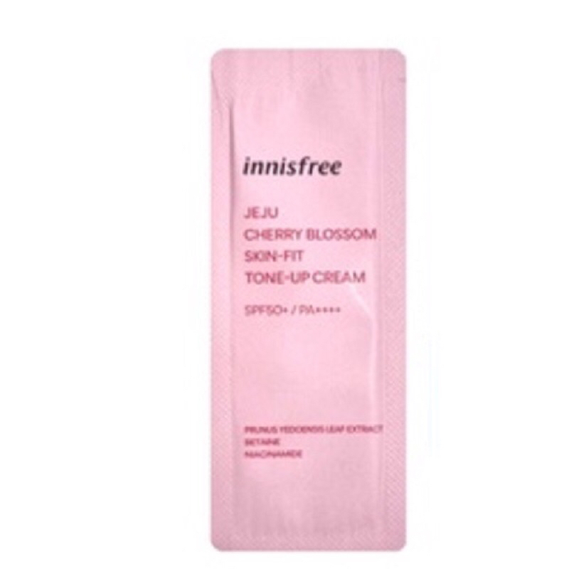 Innisfree Cherry Blossom Skin-Fit Tone Up Cream SPF50+/PA+++++++Sample ...