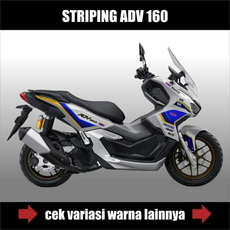 Striping Honda Adv 160 New Livery Hrc Racing / New Adv 160 Motorcycle ...
