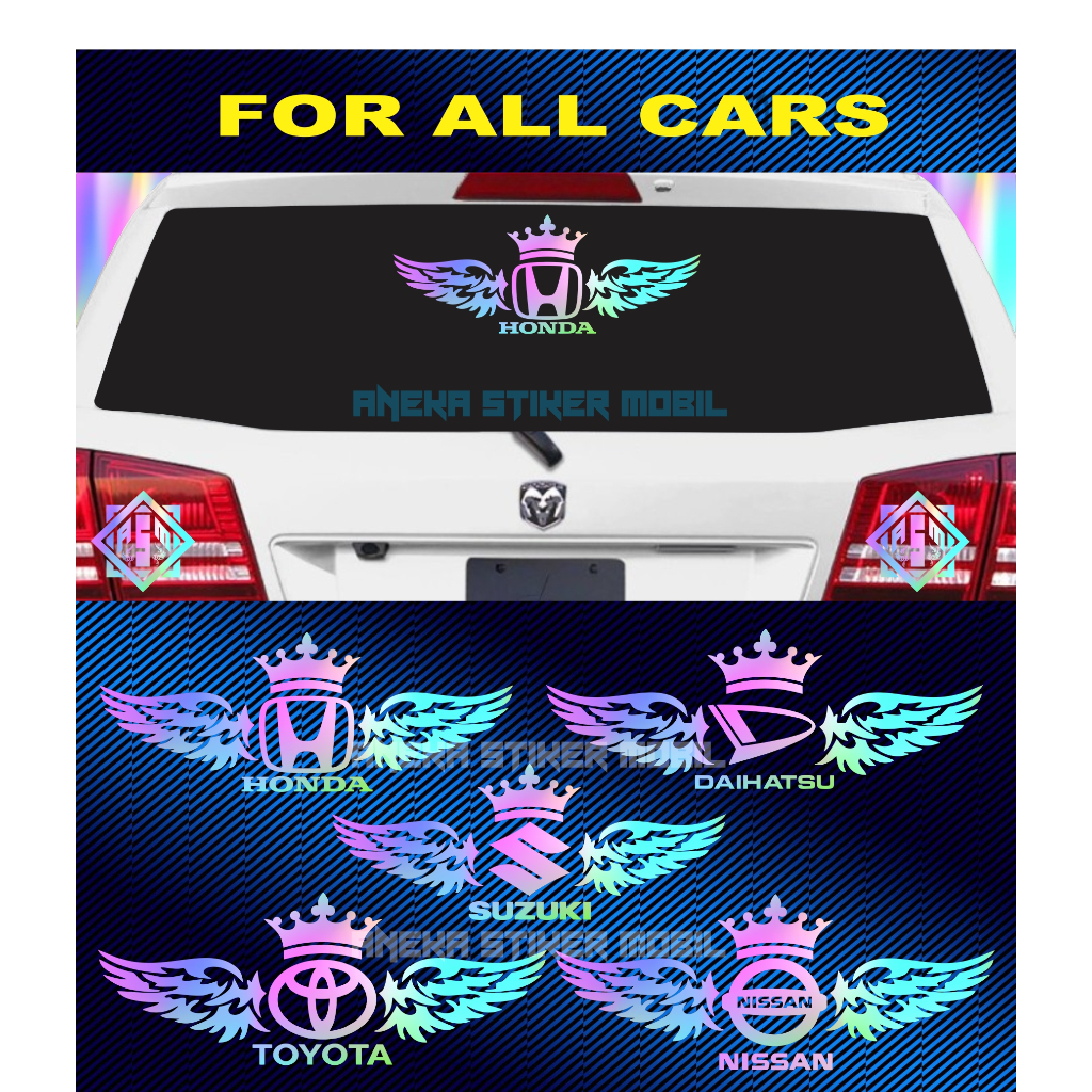 Hologram Car Logo Sticker | Shopee Malaysia