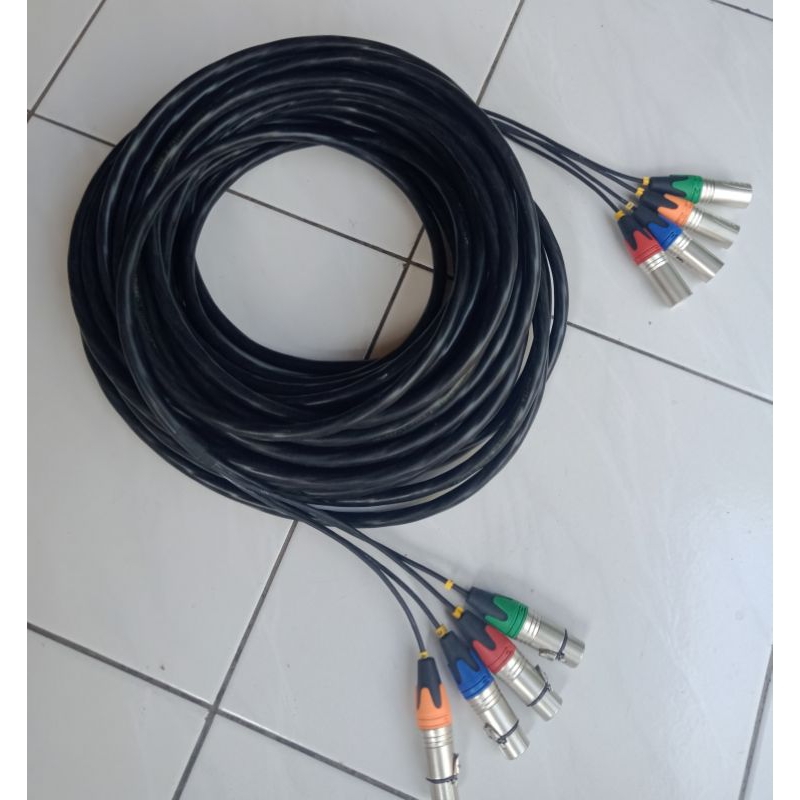 Makita snake cable contains 4 complete with jacks, 5 - 30 meters long ...