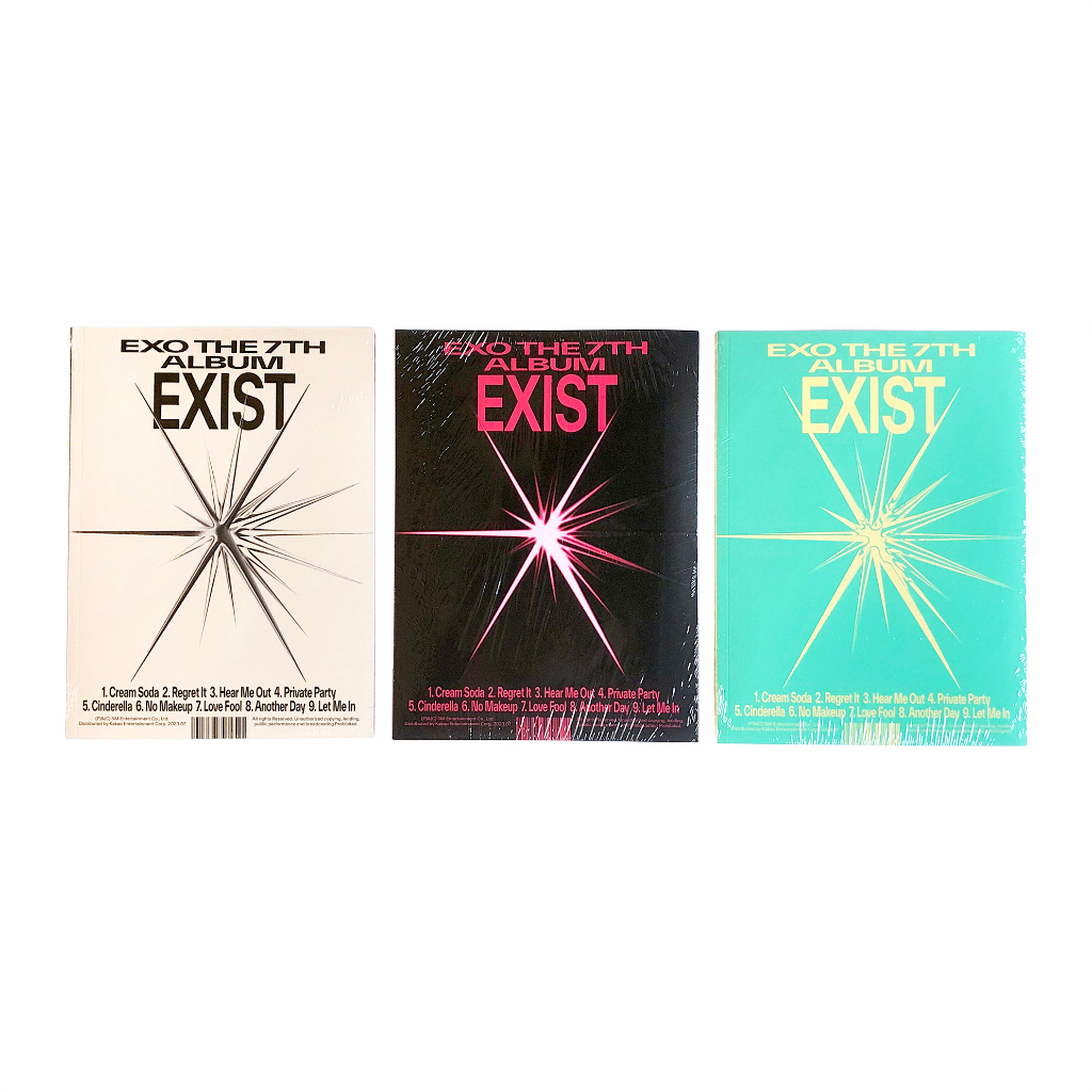 Exo - EXIST Album (Photobook Ver.) (+poster) | Shopee Malaysia
