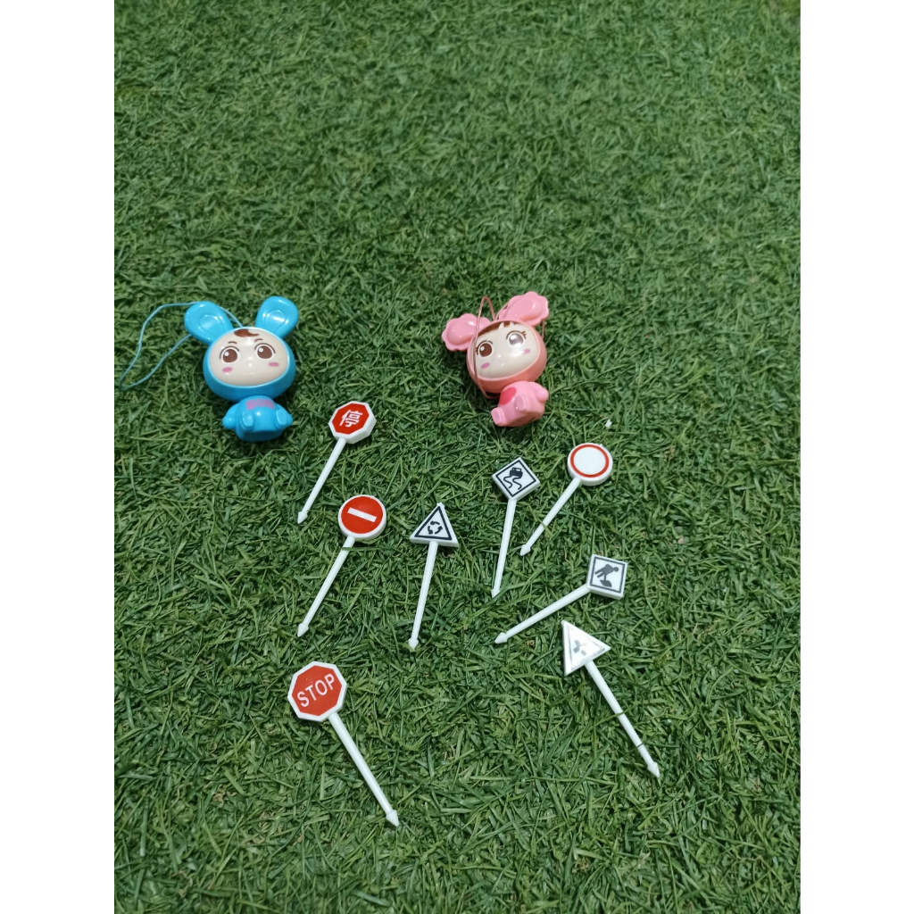 RAMBU BENTO STICKS / CUTE BENTO STICKS / RAMBU MOTIF FOOD PICKS ...