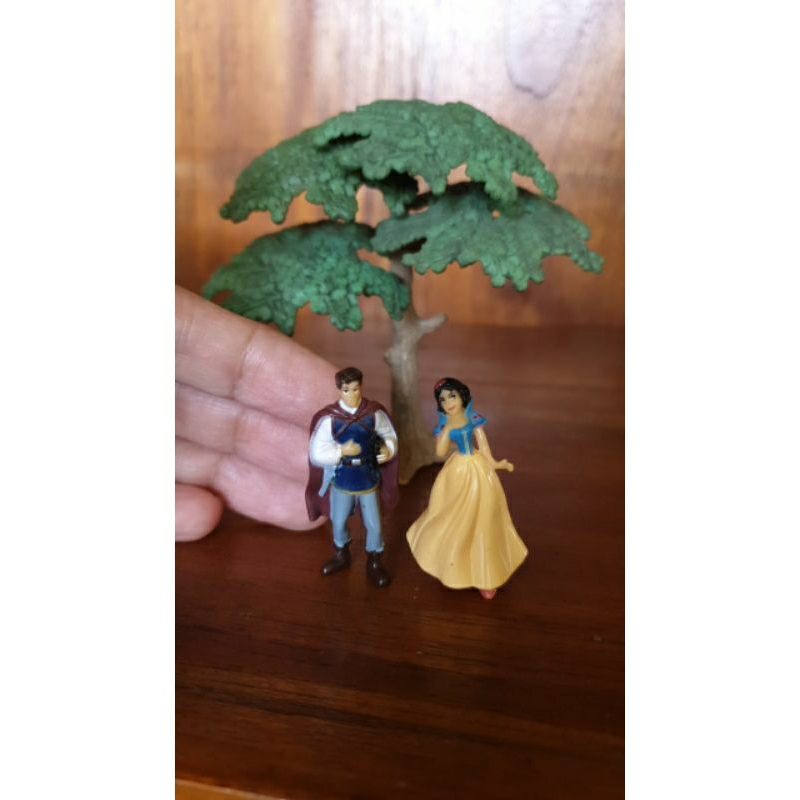 Disney micro mini figure princess Snow White prince Florian | Shopee ...