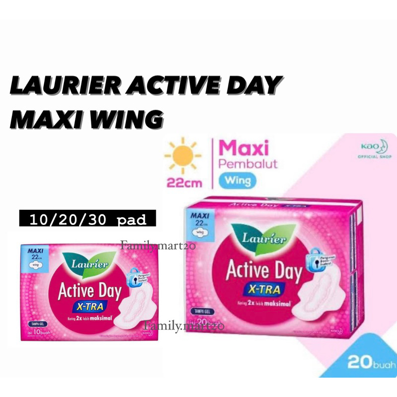 Laurier Active Day Wing 10/20/30pad | Shopee Malaysia