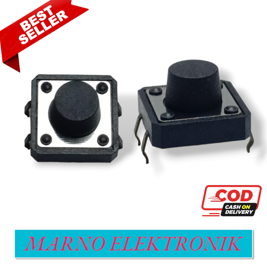 Tact SWITCH 4 PIN 4 LEGS STROKE SWIT SWITT TV TUBE 4PIN 4 LEGS PRESSURE ...