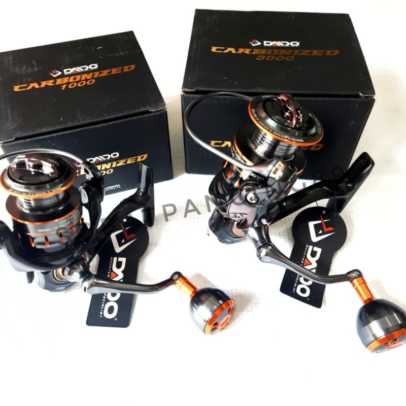 Daido Carbonized Fishing Reel 800 to 6000 POWER HANDLE | Shopee Malaysia