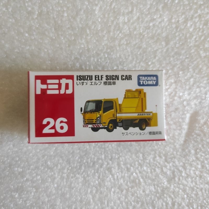 Tomica REGULAR 26 ISUZU ELF SIGN CAR | Shopee Malaysia