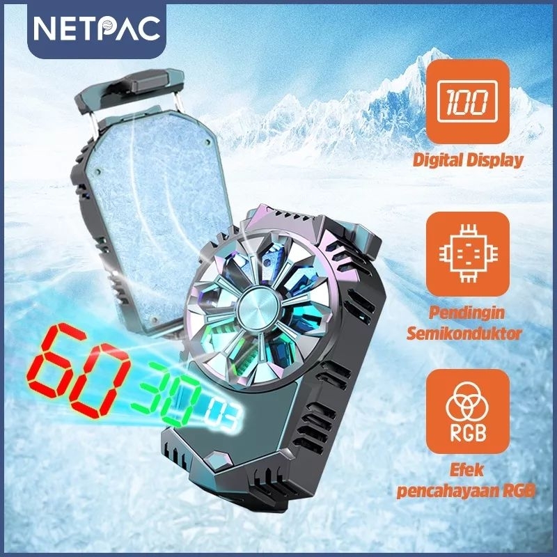 Netpac Fancooler X3B Fan Cooler Radiator Hp Cooling Fan Gaming | Shopee ...