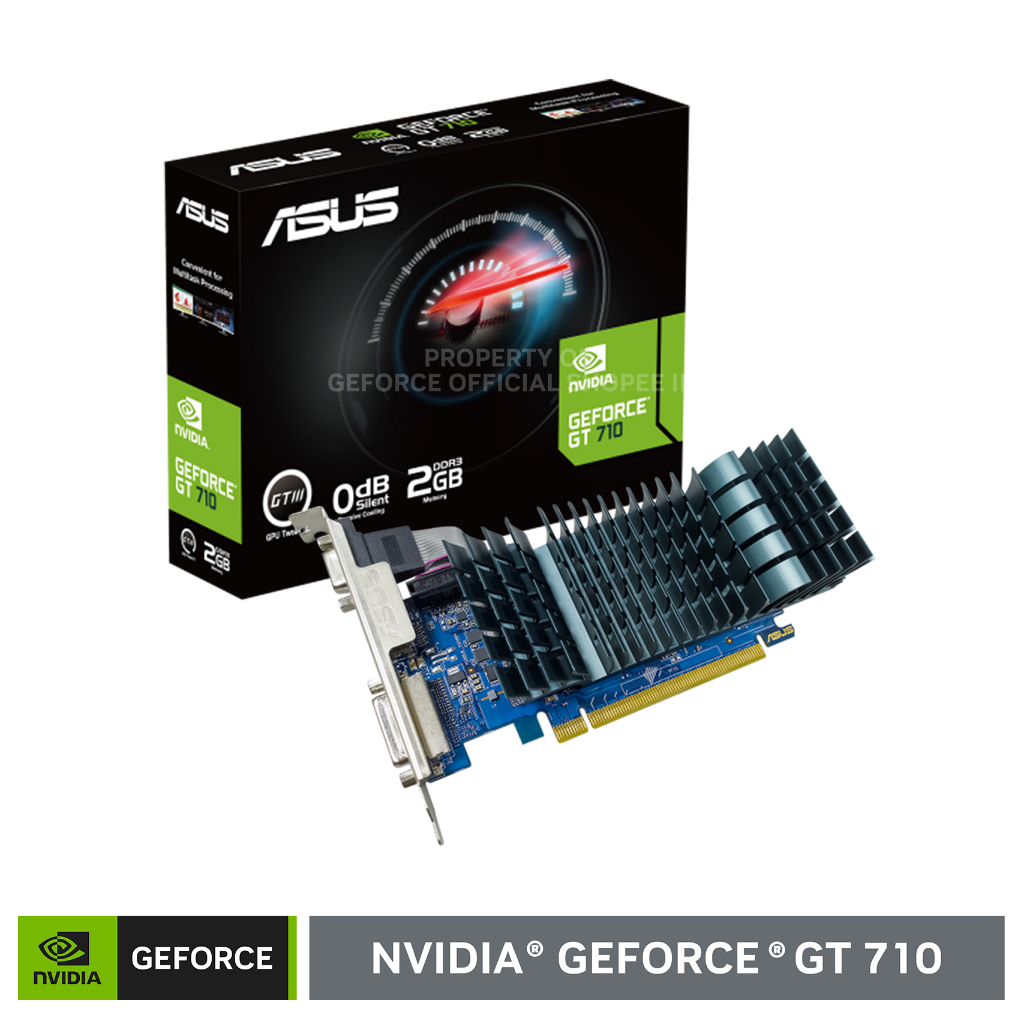 Asus GeForce GT 710 EVO | 2gb GDDR3 | Shopee Malaysia