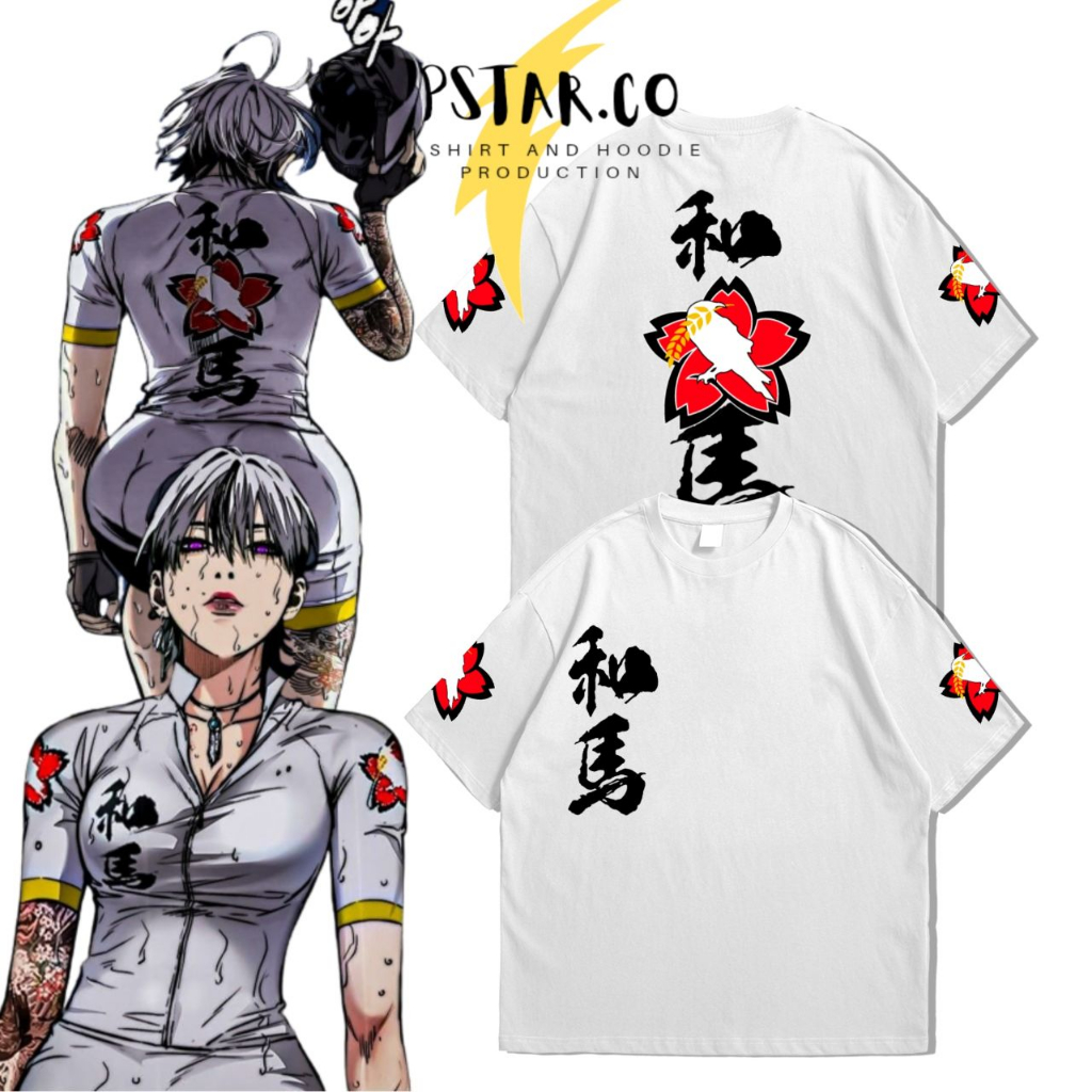 Takeda Kaneshiro Kazuma Crew Windbreaker Manhwa T-Shirt | Shopee Malaysia