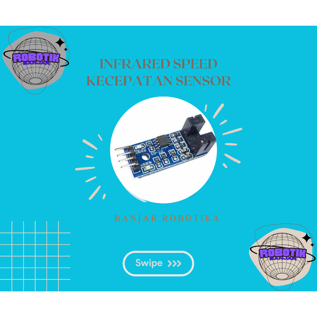 Speed Sensor Infrared Infrared Speed Sensor Module - Banjar Robotika ...