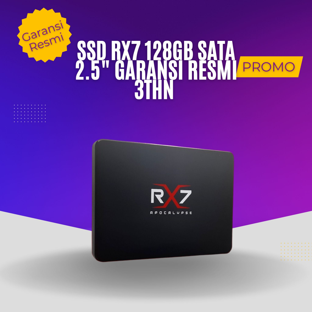 Ssd RX7 128GB SATA 2.5" OFFICIAL 3 YEAR WARRANTY | Shopee Malaysia