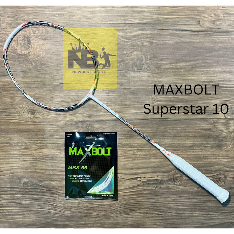 ORIGINAL MAXBOLT SUPERSTAR 10 RACKET | Shopee Malaysia